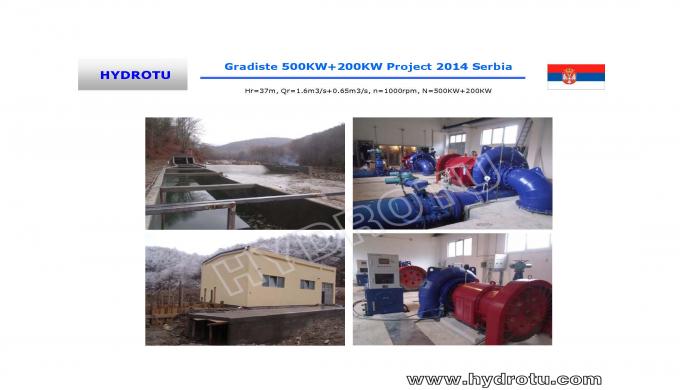 kleine horizontale Francis-Wasserturbine der Wellen-200KW, Francis ...